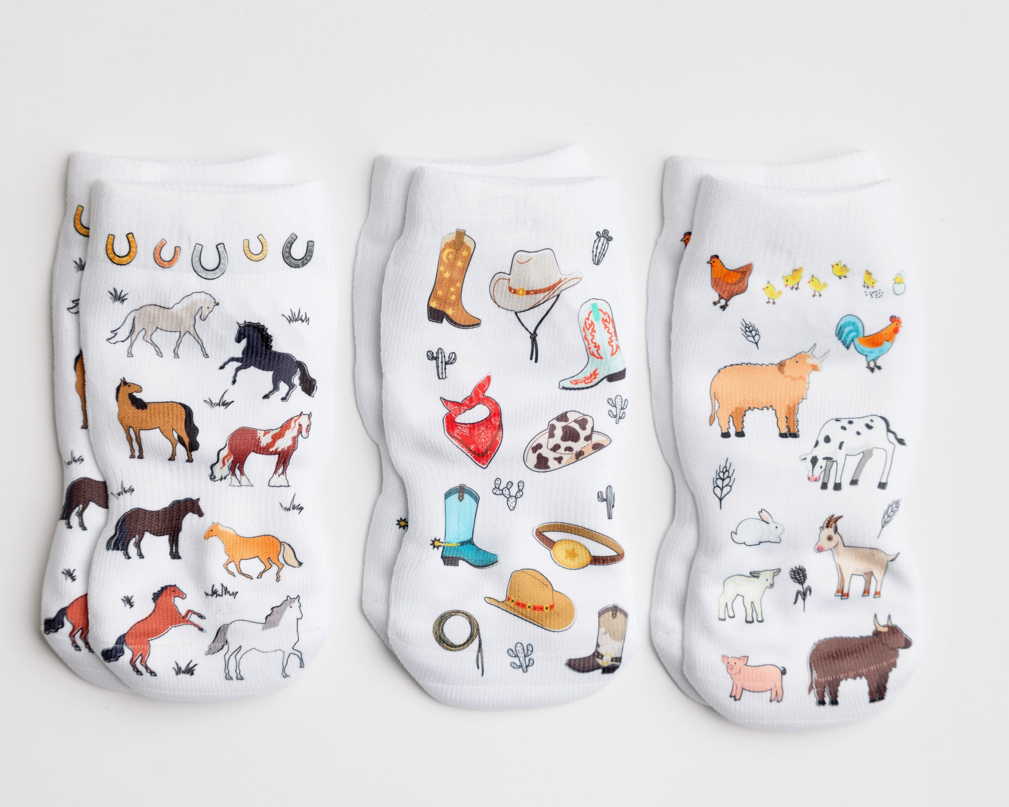 Cowboy Collection | Squid Socks® | Baby & Toddler Socks
