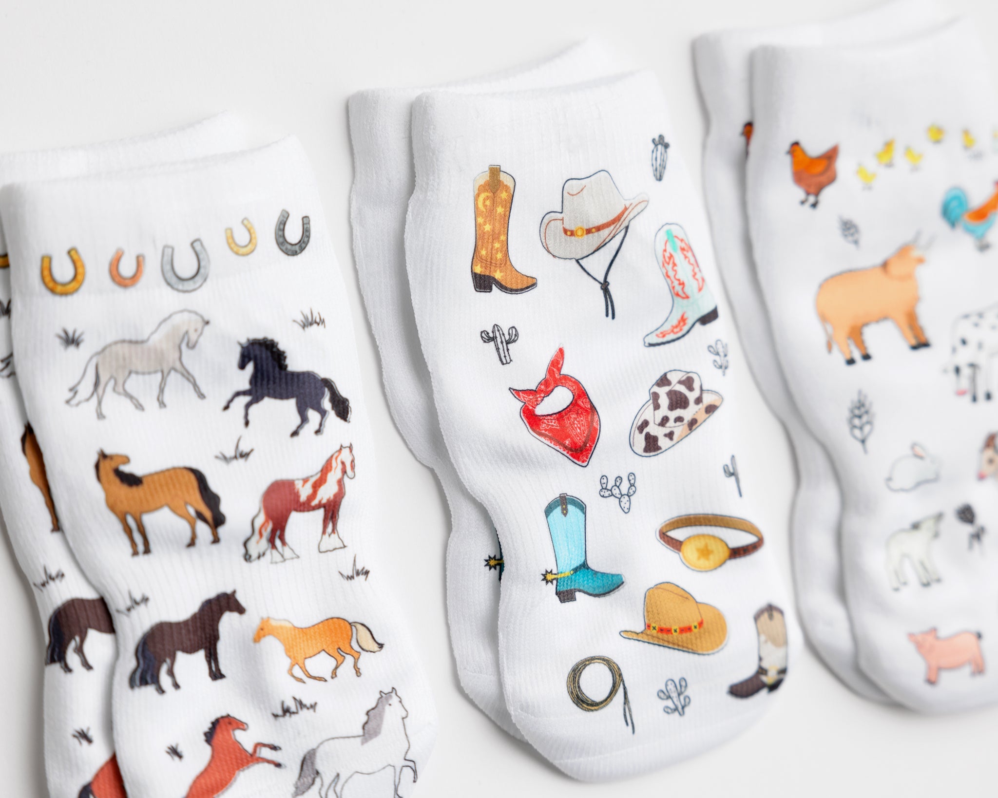 Cowboy Collection | Squid Socks® | Baby & Toddler Socks