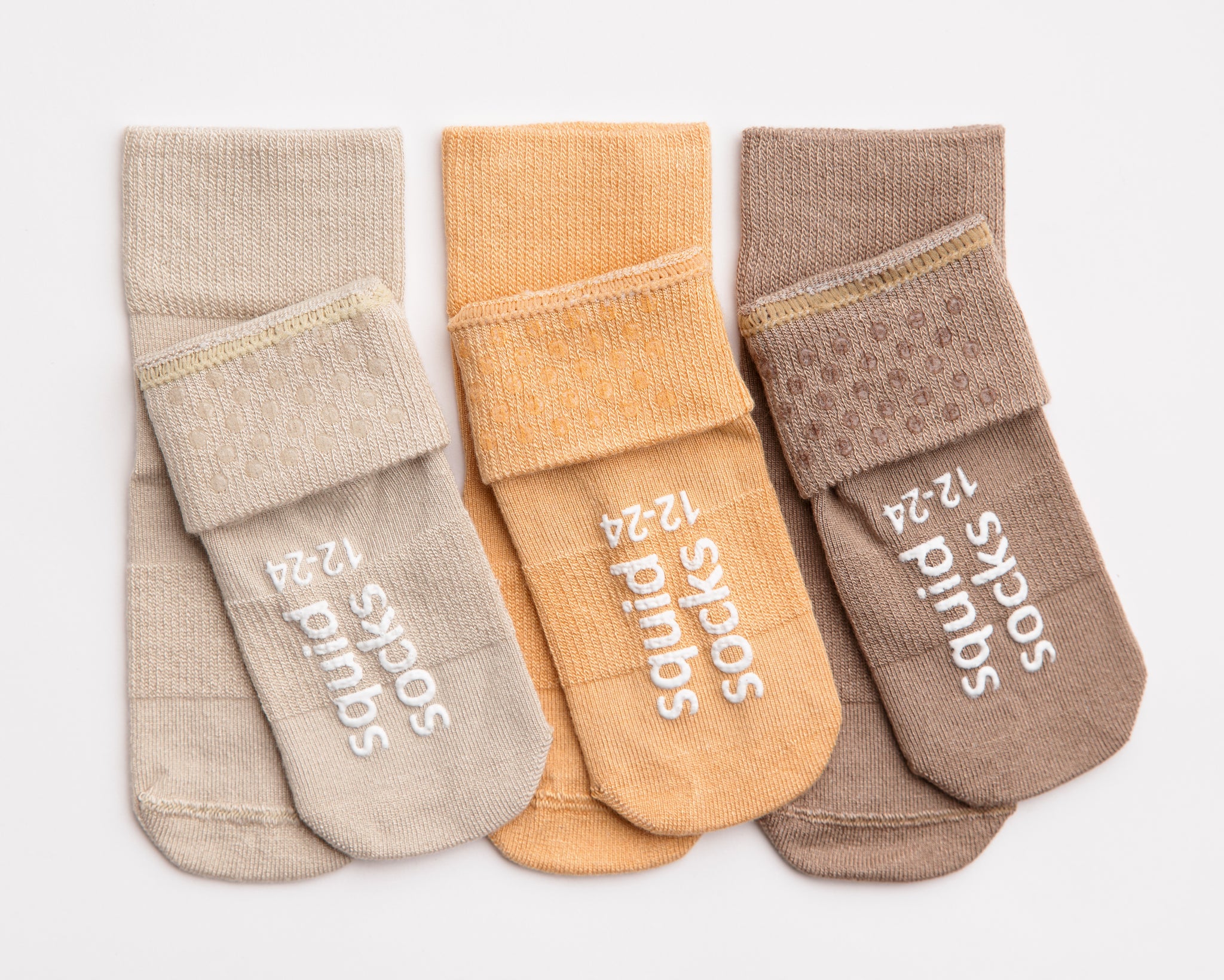 Caramel Collection | Squid Socks® | Baby & Toddler Socks