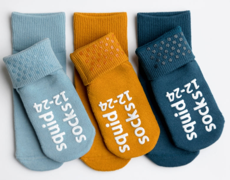 Socks That Stay On | No-Slip Socks for Kids & Adults | Squid Socks®